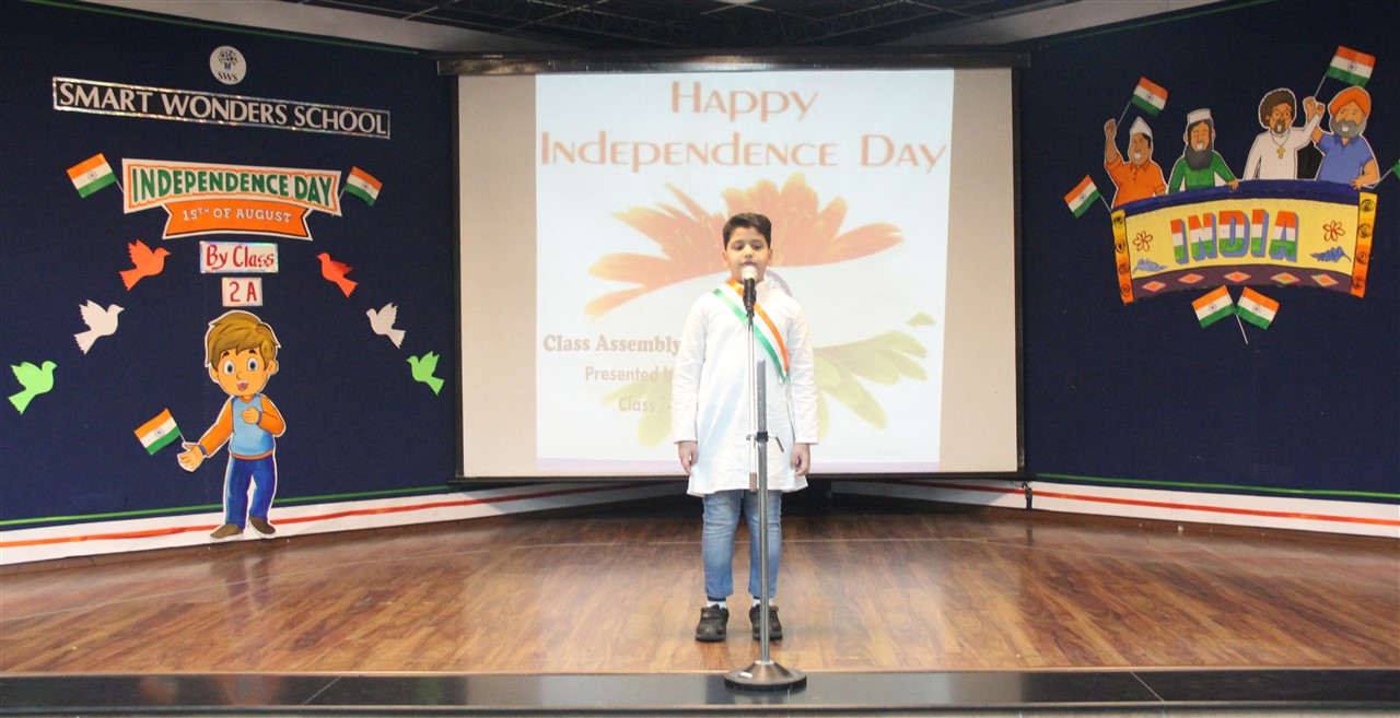 FY Assembly on Independence Day | Smart Wonder School, Mohali