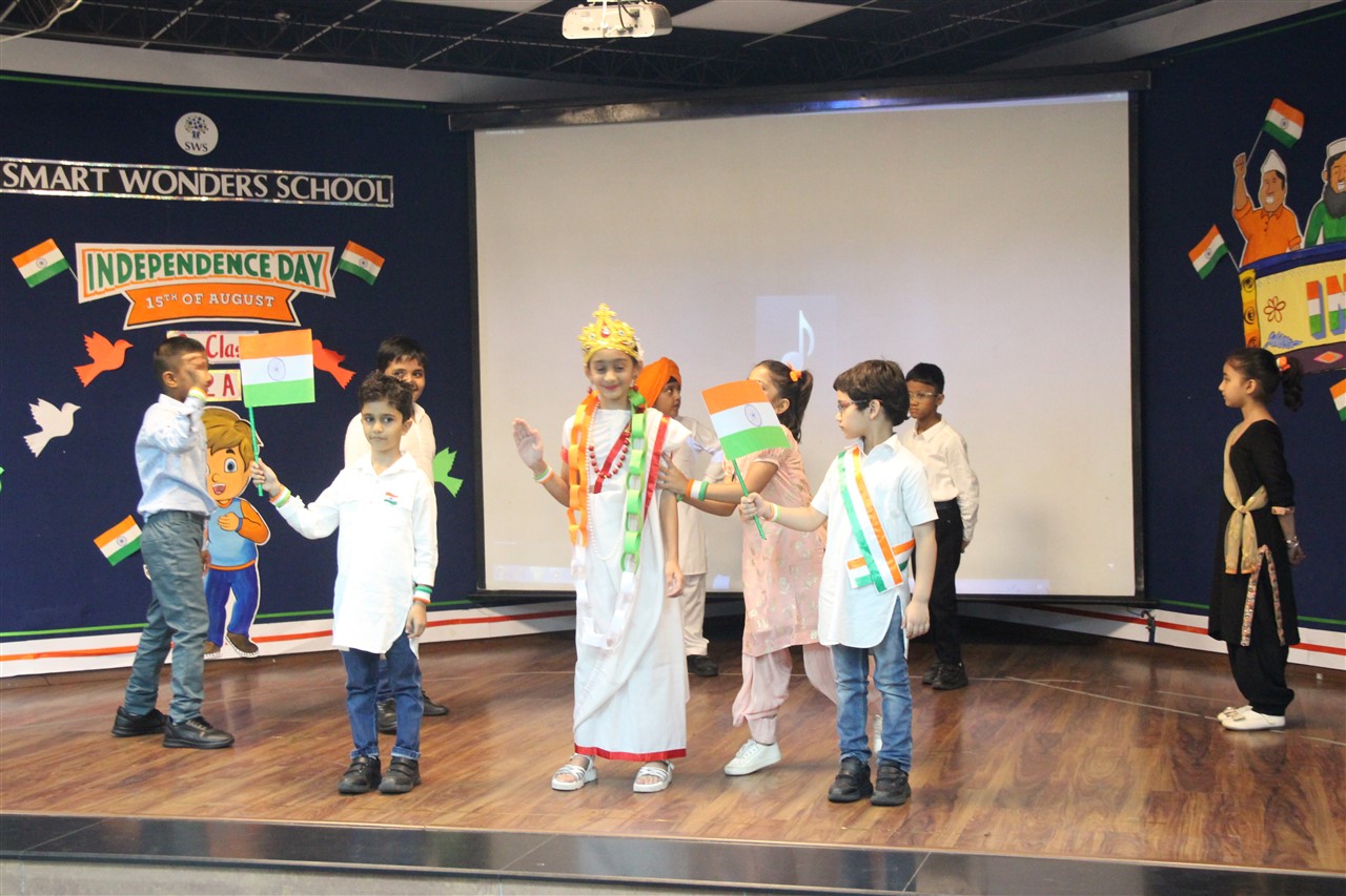 FY Assembly on Independence Day | Smart Wonder School, Mohali