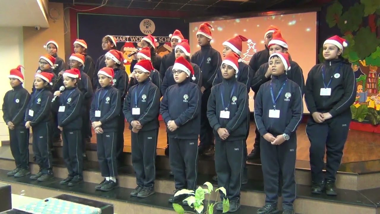 Carol Singing Junior Wing part 1 | Smart Wonder School, Mohali