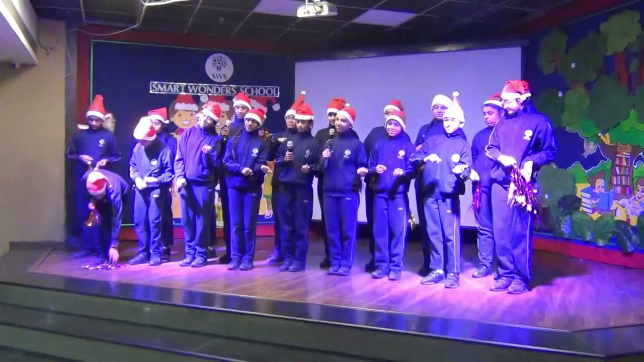 Carol Singing Senior Wing part 1 | Smart Wonder School, Mohali
